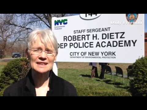 NYC DEP Commissioner Emily Lloyd talks about the rededication of the ...