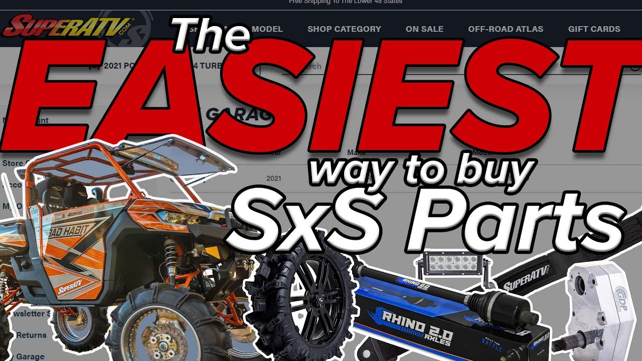 My Garage - The absolute easiest way to buy utv parts at Superatv.com ...