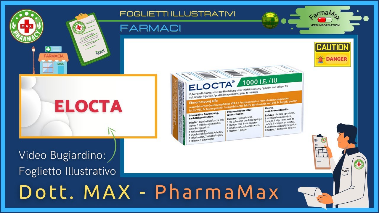 Cos'è il 💊 Farmaco ELOCTA 🗺️ Foglietto Illustrativo Bugiardino Salute ...