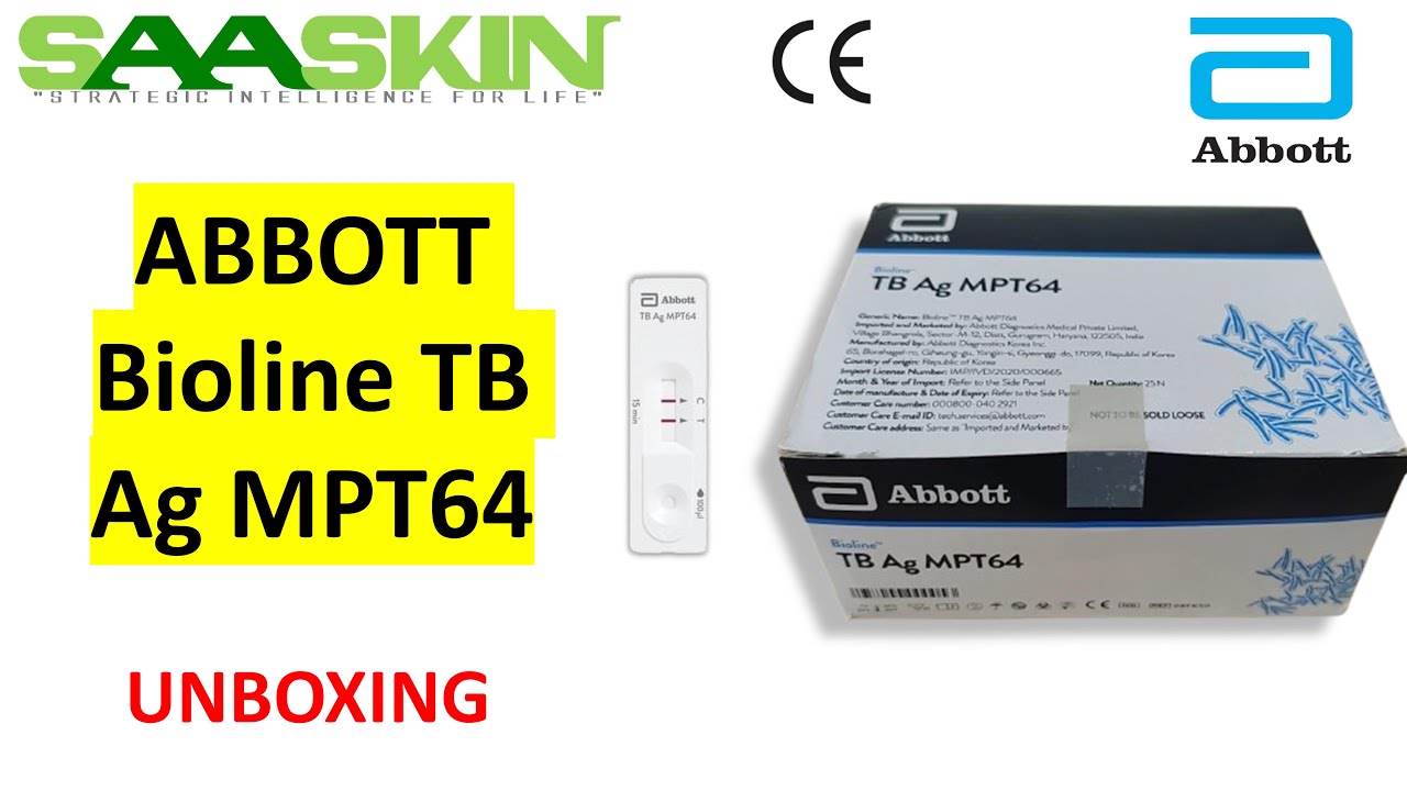 Abbott Bioline TB Ag MPT64 | Unboxing | Medical IVD | Rapid Test ...
