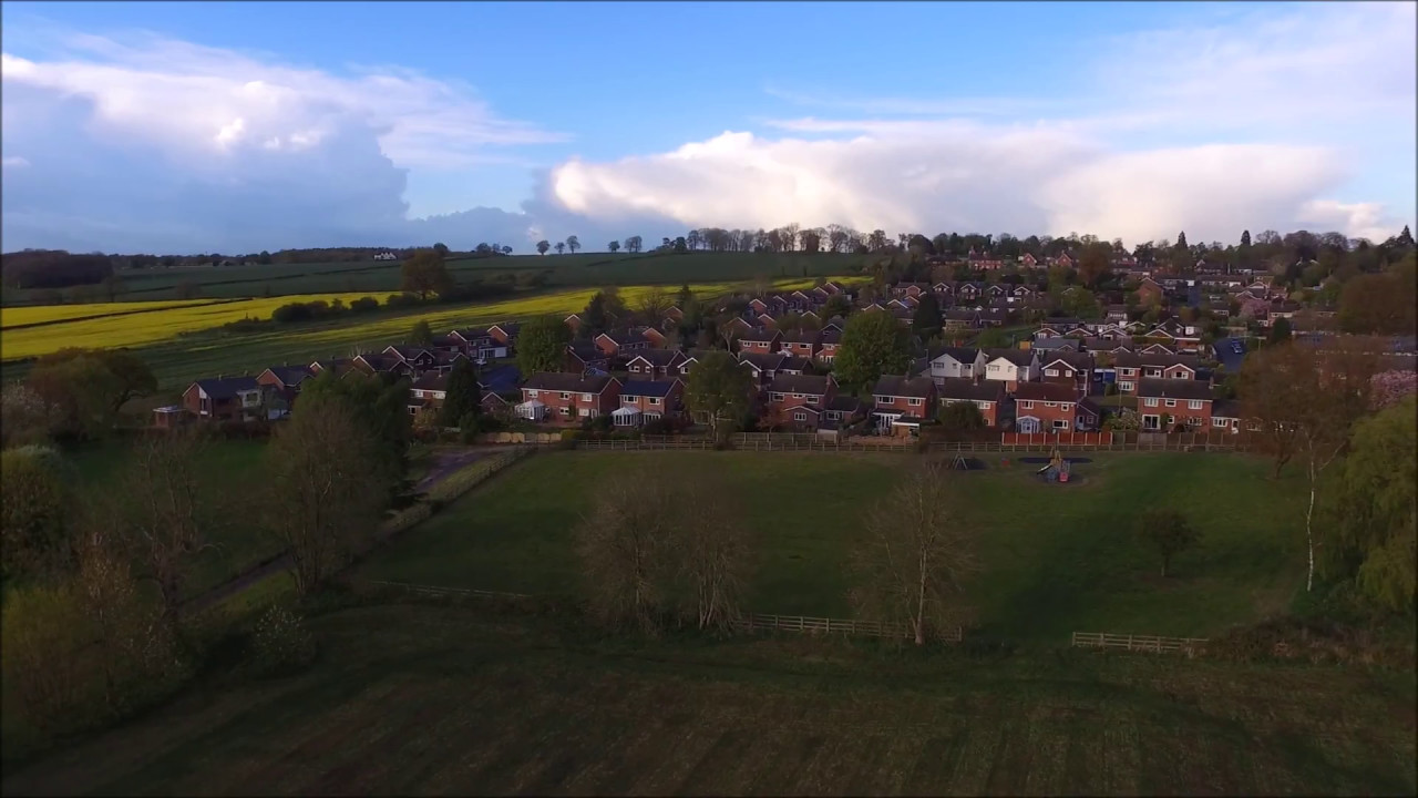 Aerial Drone Footage Swynnerton, Staffordshire, UK. - YouTube