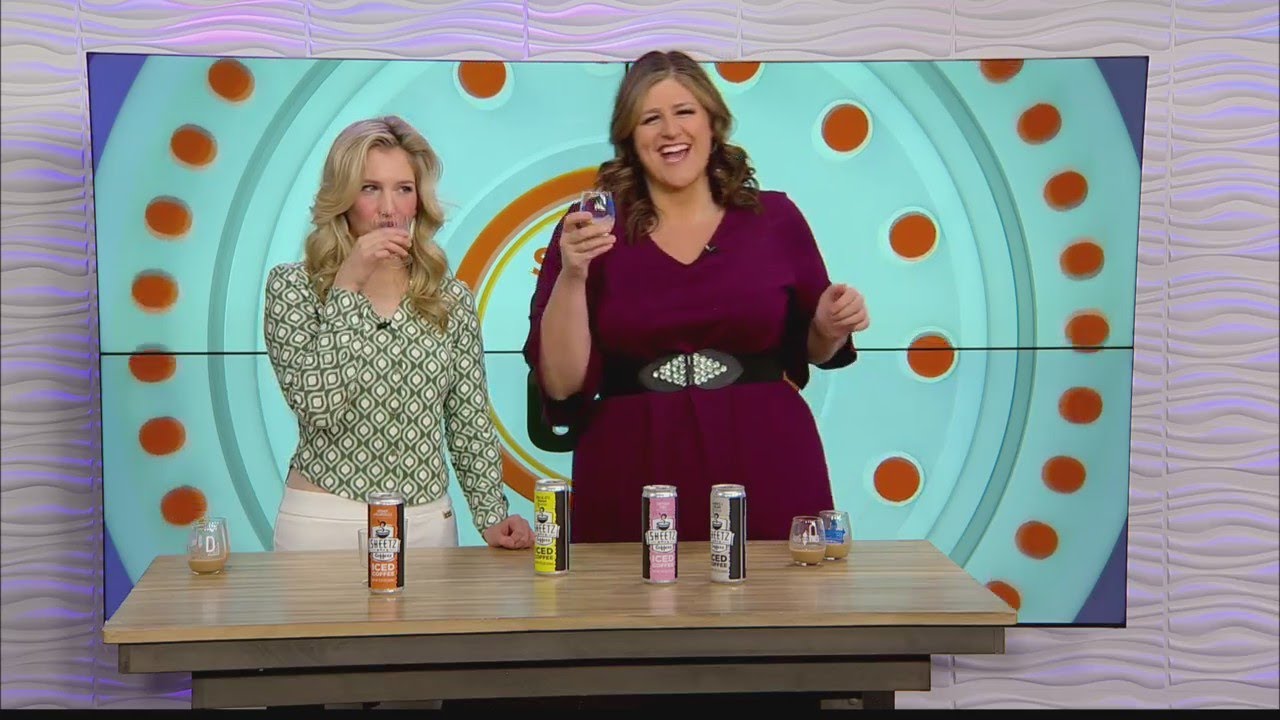 Sheetz Coffeez Iced Coffee taste test WTAJ Studio 814 - YouTube