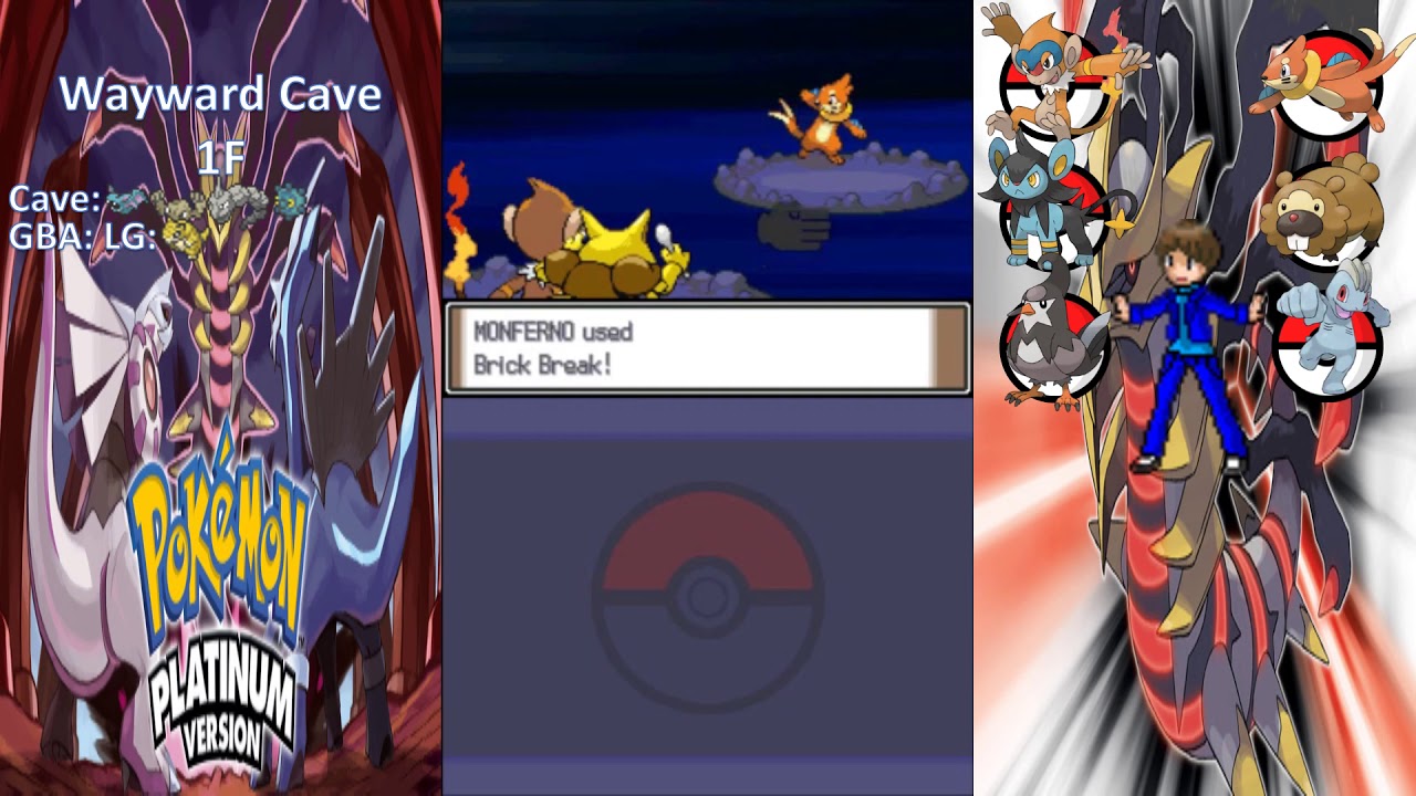Pokemon Platinum: Part 24: Double Battles In Wayward Cave With Mira ...