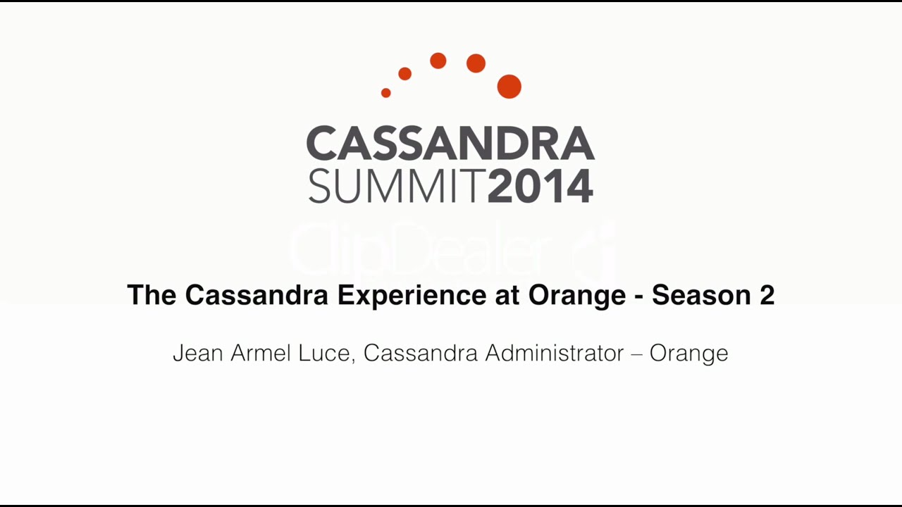 Orange: The Cassandra Experience at Orange — Season 2 - YouTube