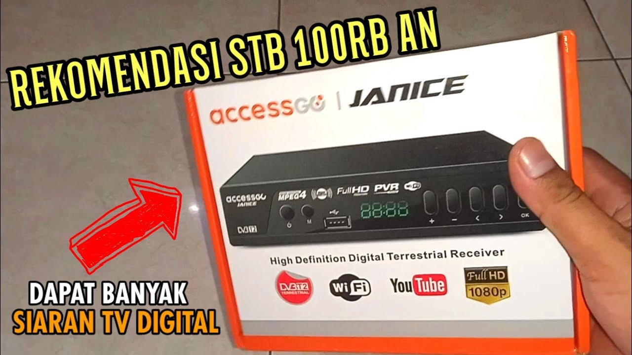 PEMASANGAN STB ACCESS GO JANICE DI TV TABUNG STB 100 RB AN DAPAT BANYAK ...