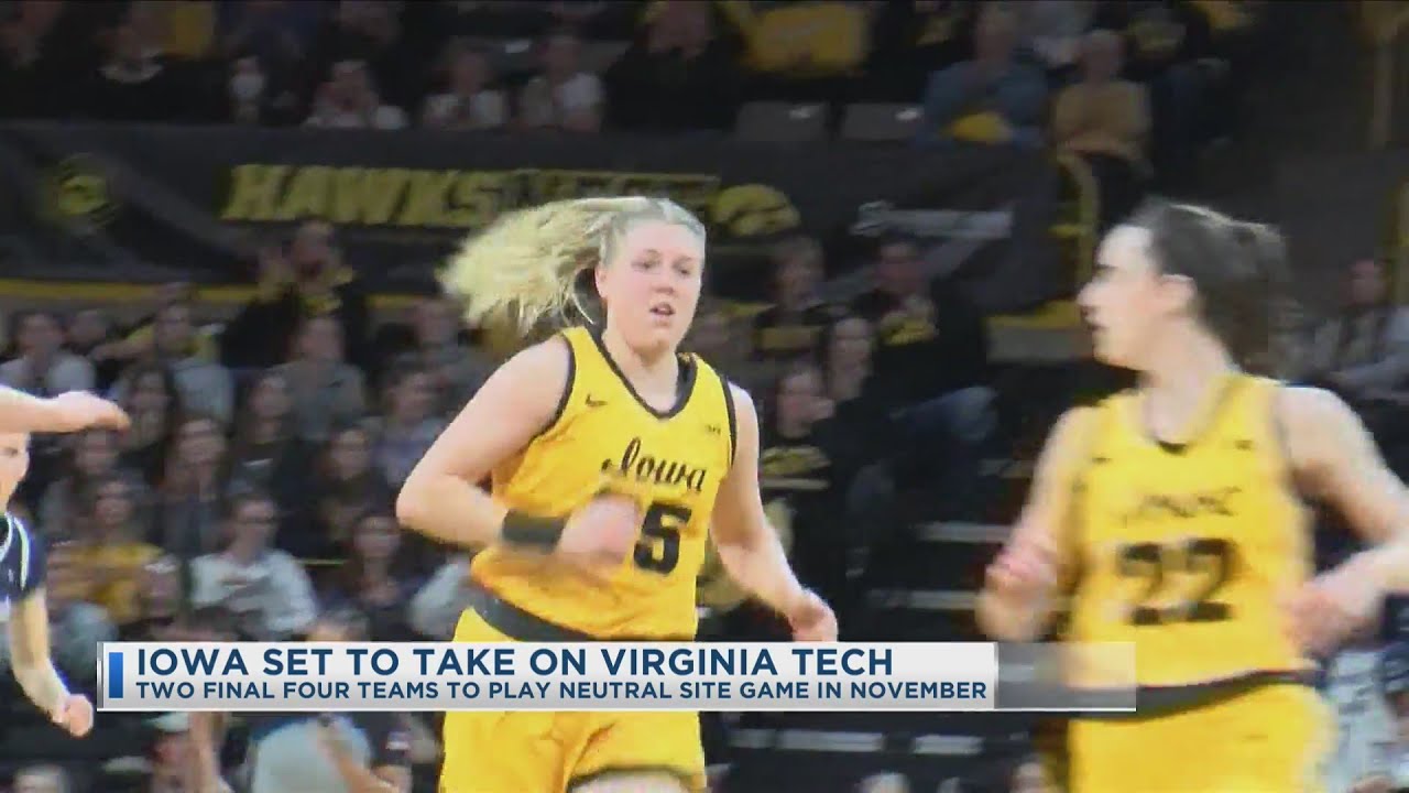 Iowa Set To Take On Virginia Tech - YouTube