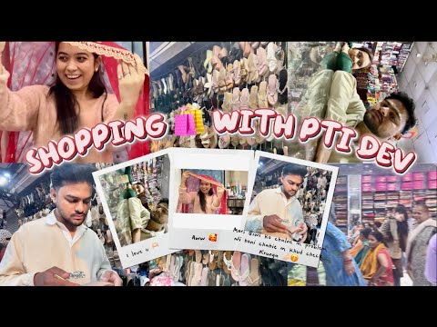 Miss to Mrs. Vali Shopping 🛍️ with Pti Dev ️ | #youtube #vlog # ...