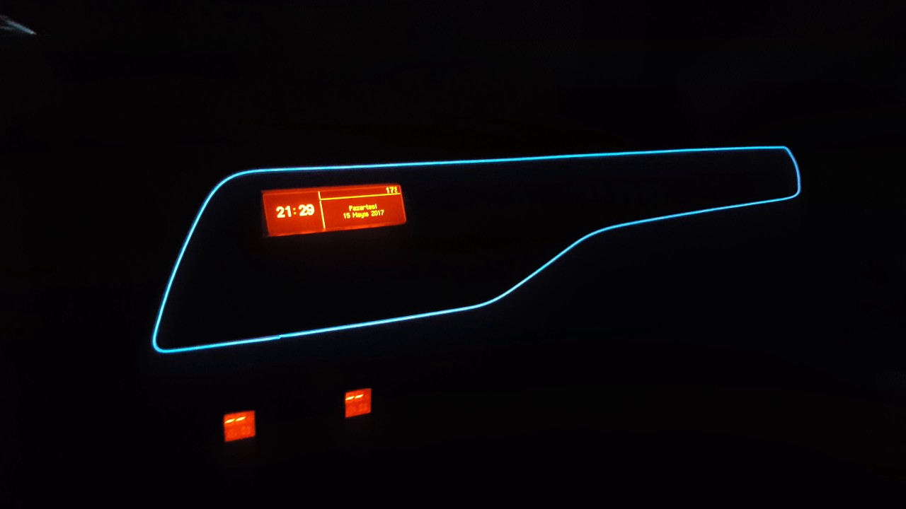Citroen c5 ip neon uygulamasi - YouTube