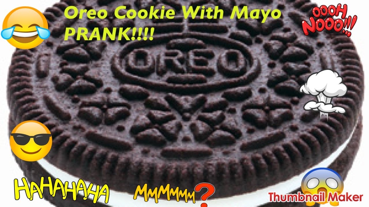 Oreo Cookie With Mayo PRANK - YouTube