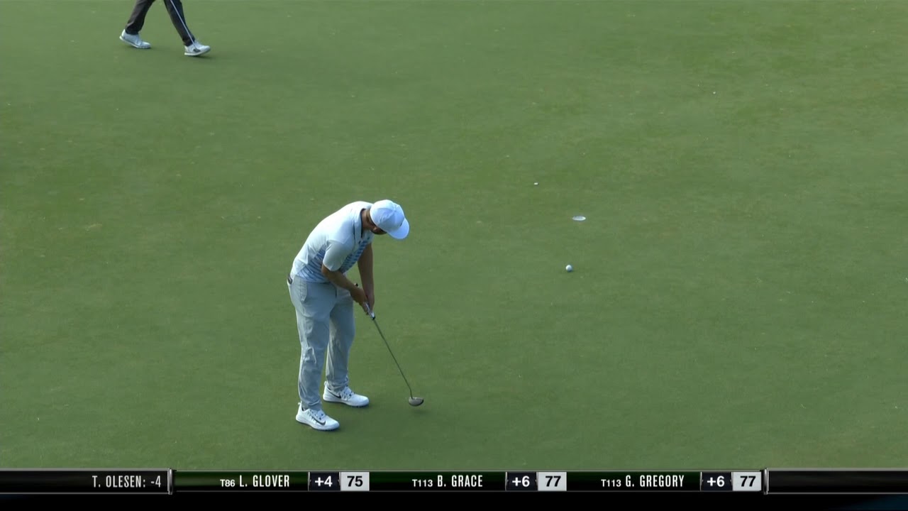 Kevin Chappell has the Perfect Touch on Eagle Putt | 2017 PGA ...