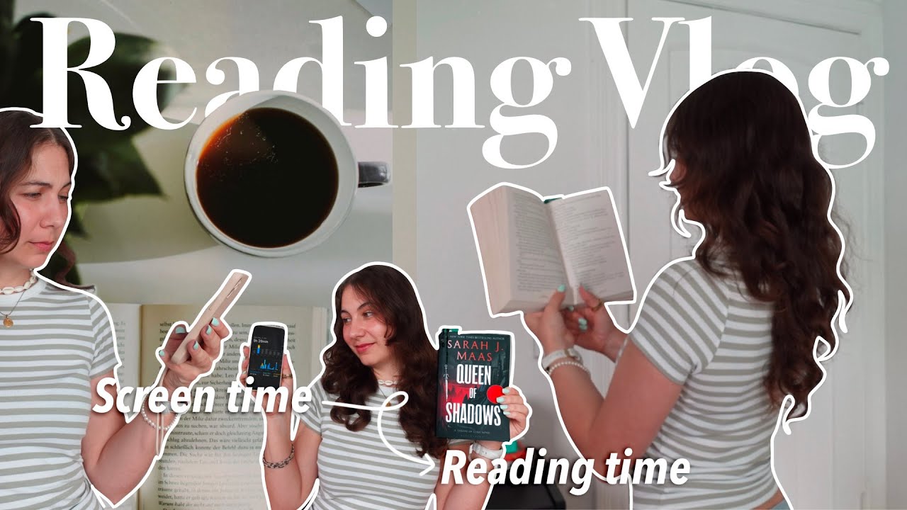 *swapping* screen time with reading time 📚🧚🏼 - YouTube