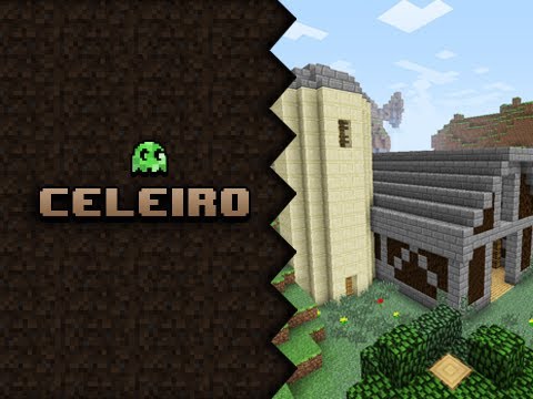 Minecraft: Como construir um Celeiro - YouTube