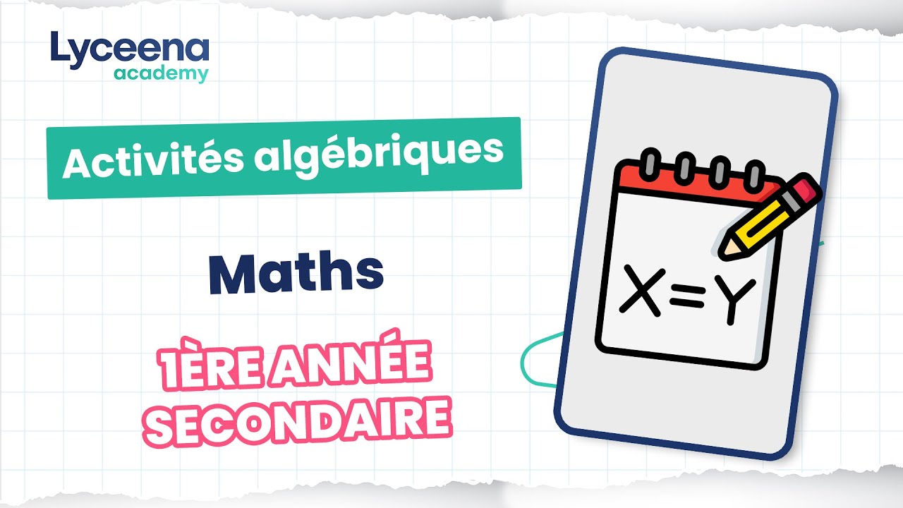 1ère année secondaire | Maths | Activité algébrique : Application - YouTube