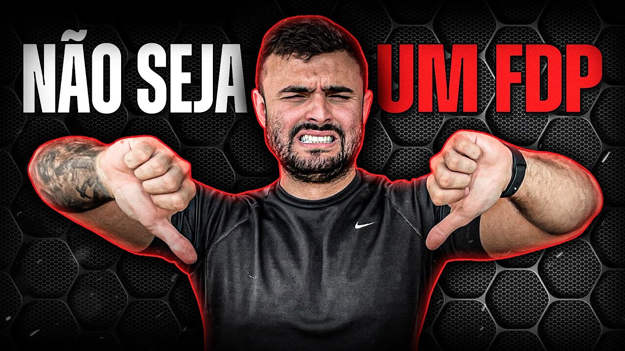 NÃO SEJA UM FDP : As oportunidades vão APARECER pra você - YouTube