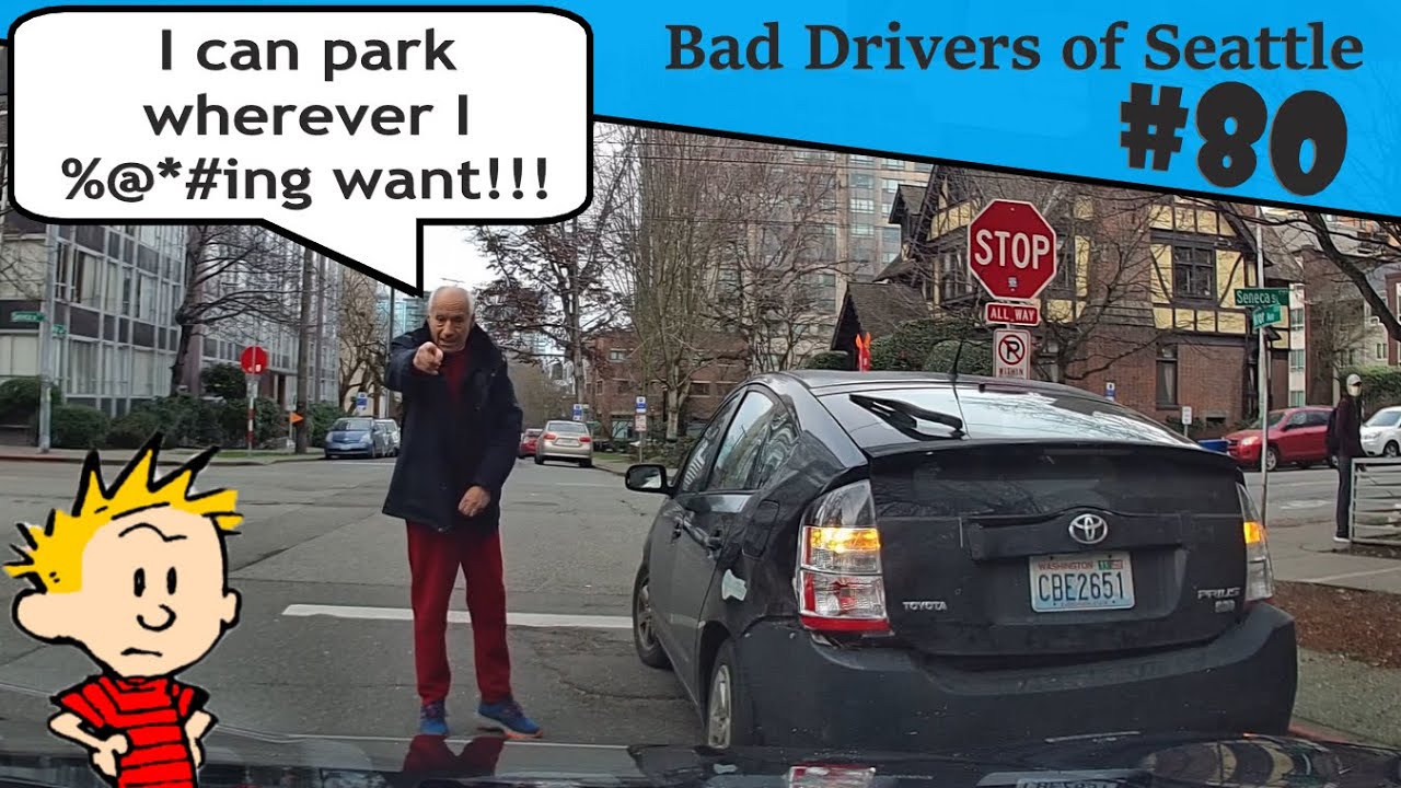 Bad Drivers of Seattle #80 🤨🚕 - YouTube