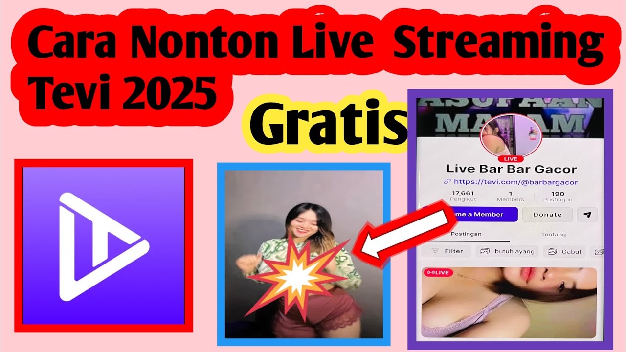 Cara Nonton Live Streaming Di Tevi 2025 | Cara Melihat Live Di Tevi - YouTube