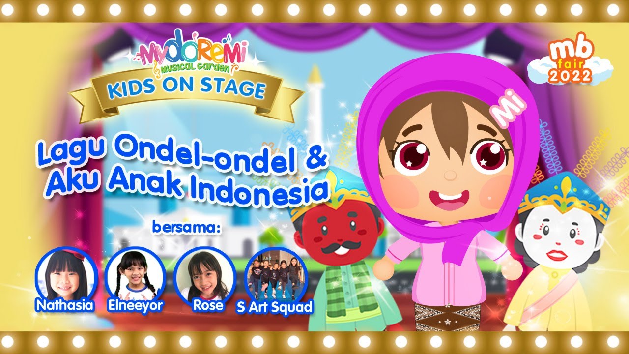 Ondel Ondel | Lagu Anak Anak Lucu Terbaru Mydoremi Kids On Stage - YouTube