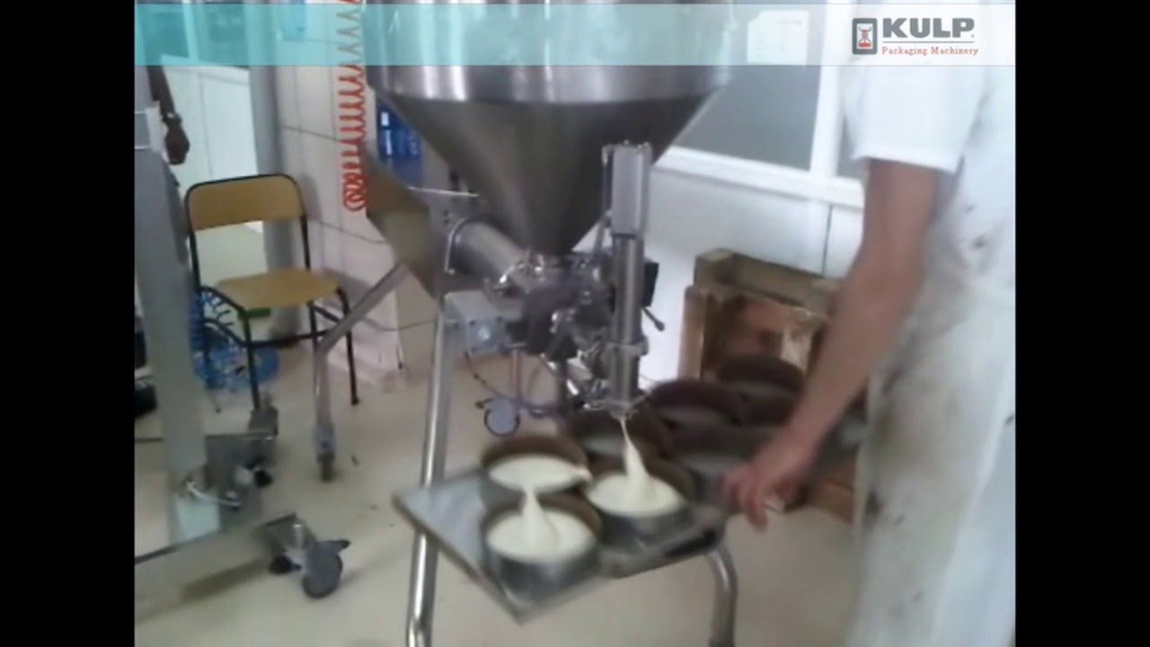 Ημιαυτόματο Ογκομετρικό Γεμιστικό (Αλοιφές) - YouTube