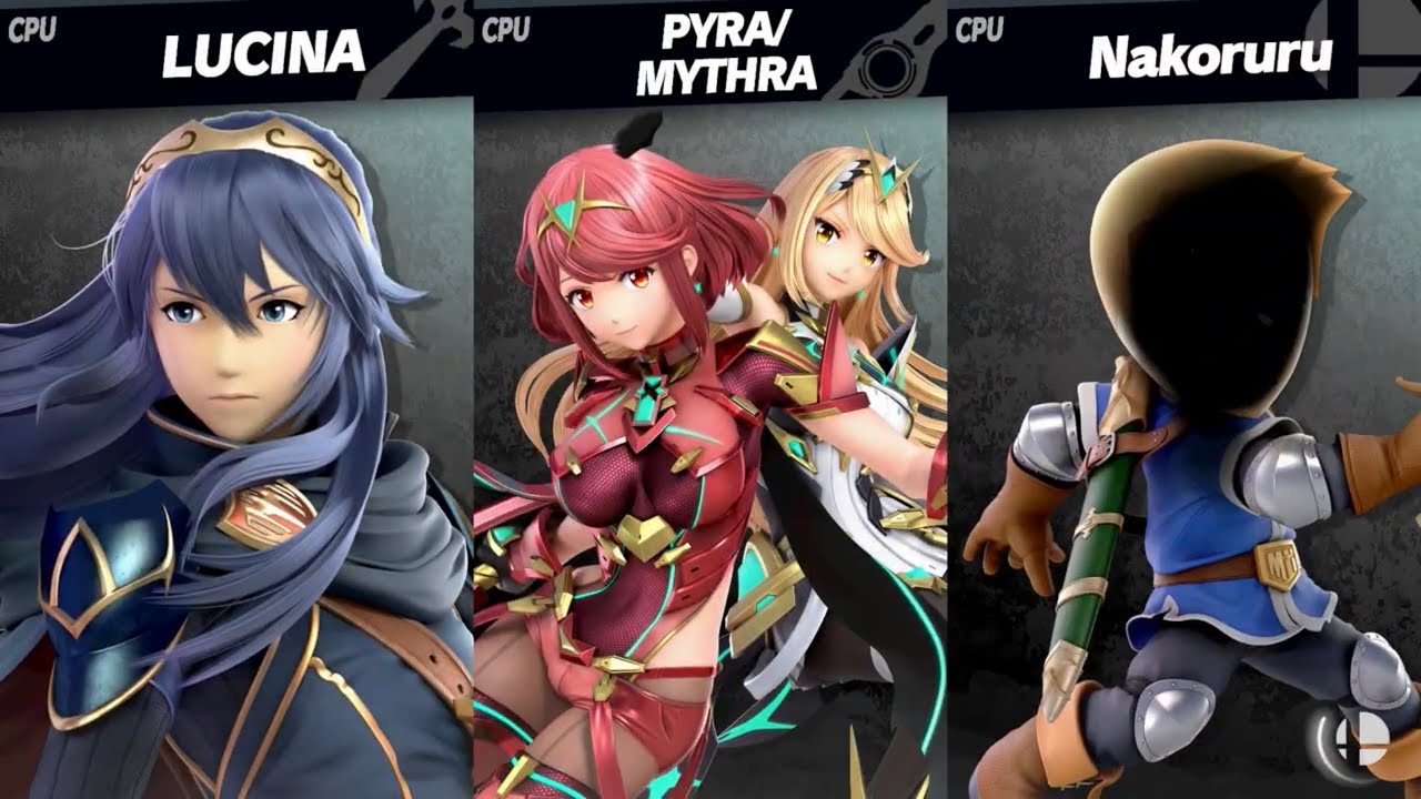 Super Smash Bros. Ultimate - Girls Swordfighters - YouTube