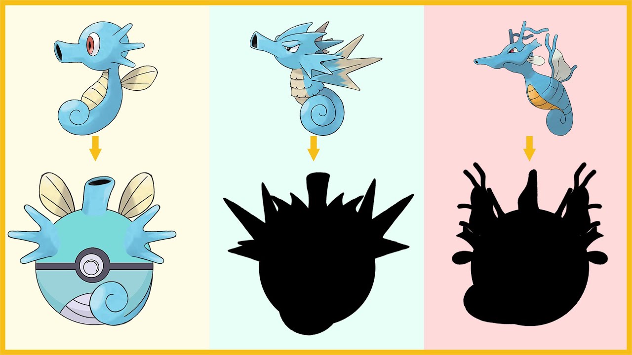 Seadra Evolution Chart