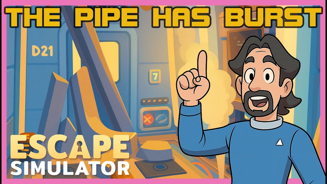 The Pipe Has Burst : Adrift In Space - Escape Simulator - YouTube