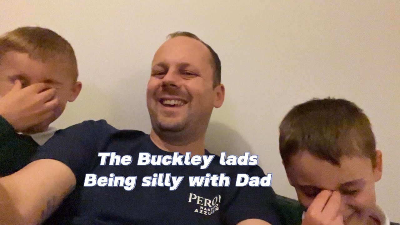 The Buckley Lads being silly with Dad - YouTube