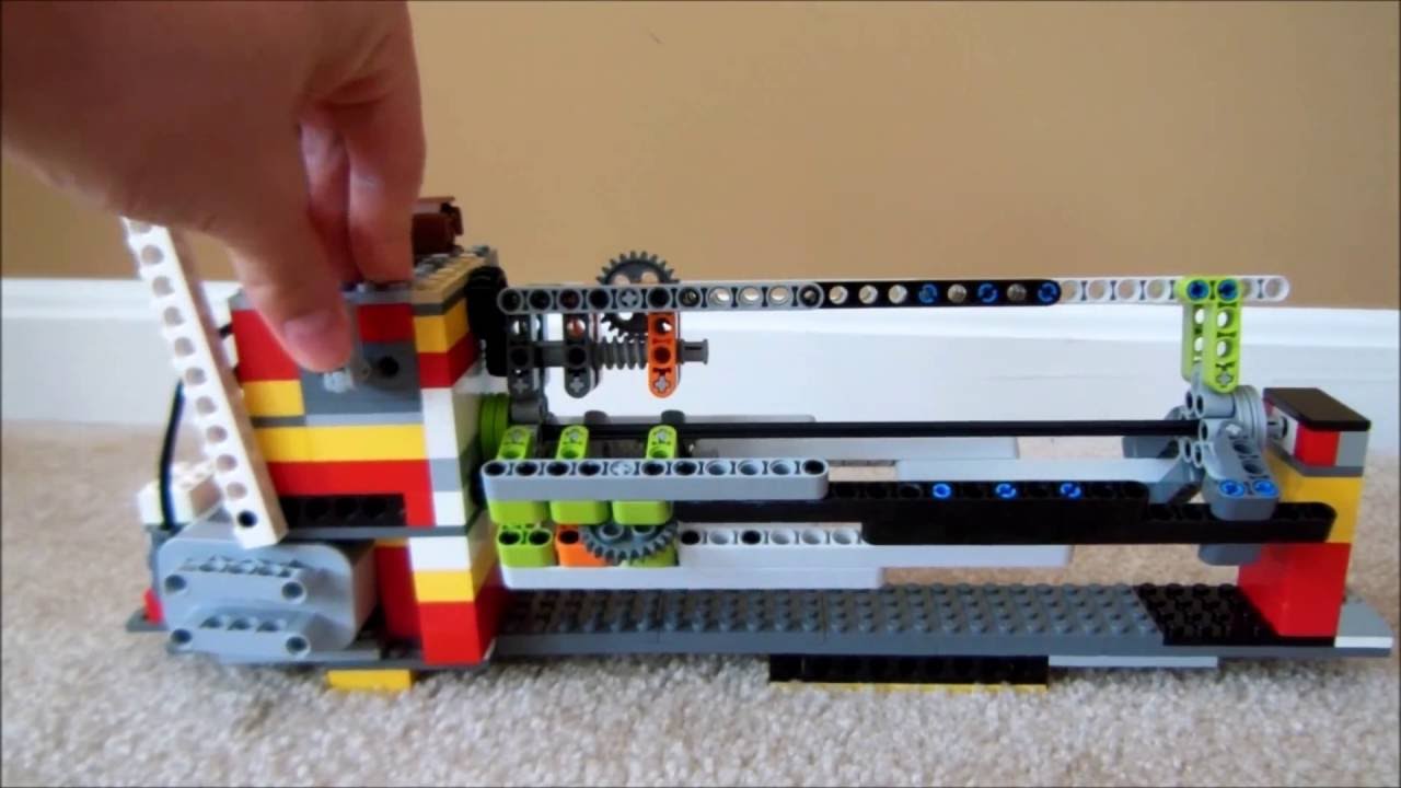 Lego Working Minigun - YouTube