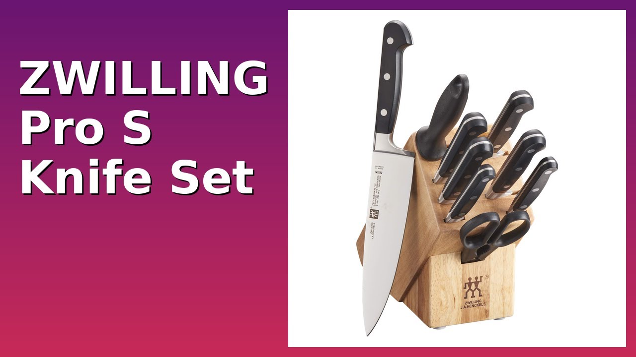 REVIEW (2025): ZWILLING Pro S Knife Set. ESSENTIAL details. - YouTube