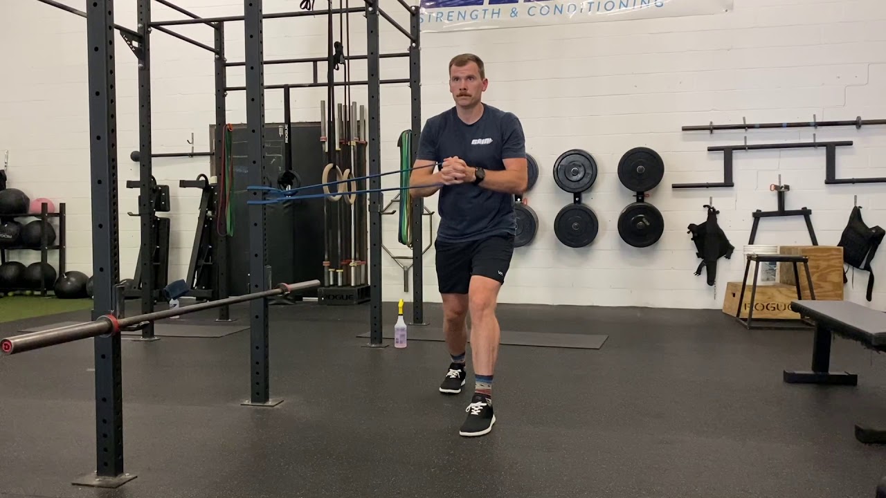 Anti-Rotation Press - Split Stance - YouTube