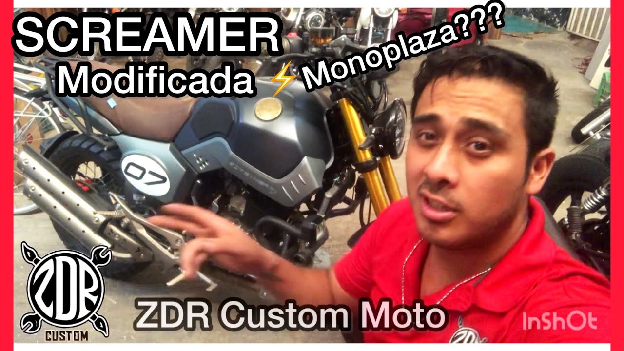 🏆Vento SCREAMER 250 MODIFICADA 😱 Monoplaza ENVIDIOSA , llantas , escape ...