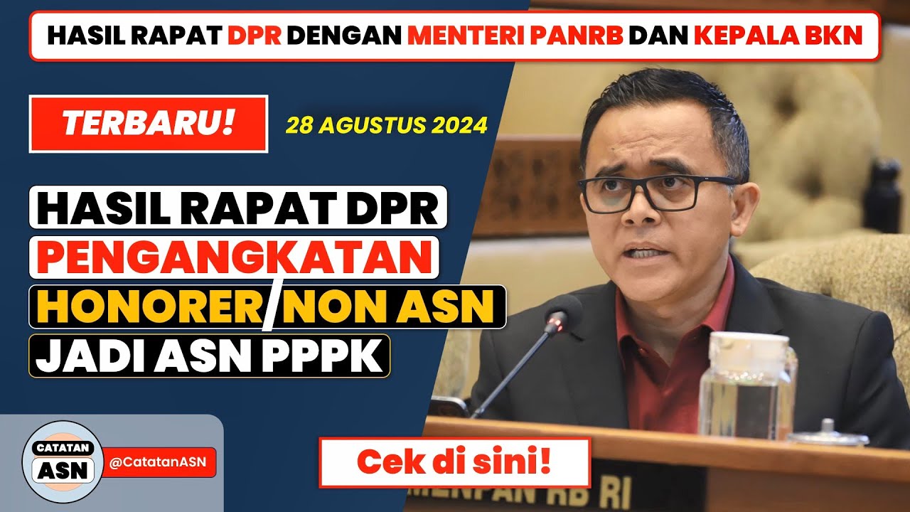 Terbaru Hasil Rapat Rpp Manajemen Asn Pembahasan Pengangkatan