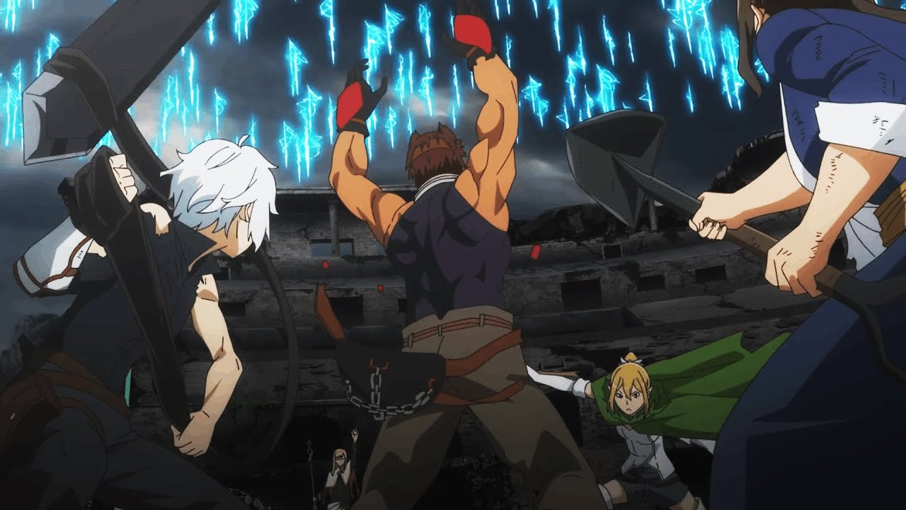 Bell, Mai, Hedin & Ryuu vs Ottar [DanMachi Season 5 AMV] - Miracle ...