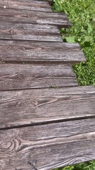 Пошаговые плиты из армированного бетона. - YouTube