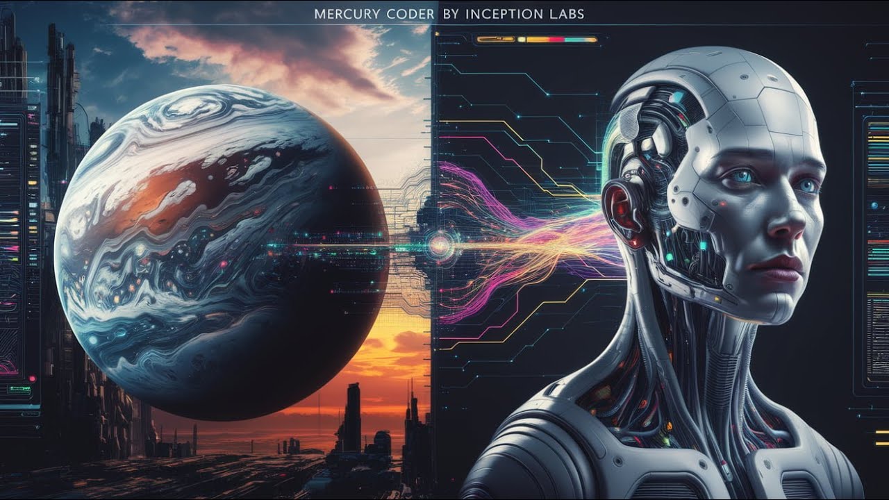 Mercury Coder. Новий підхід до формування відповідей - YouTube