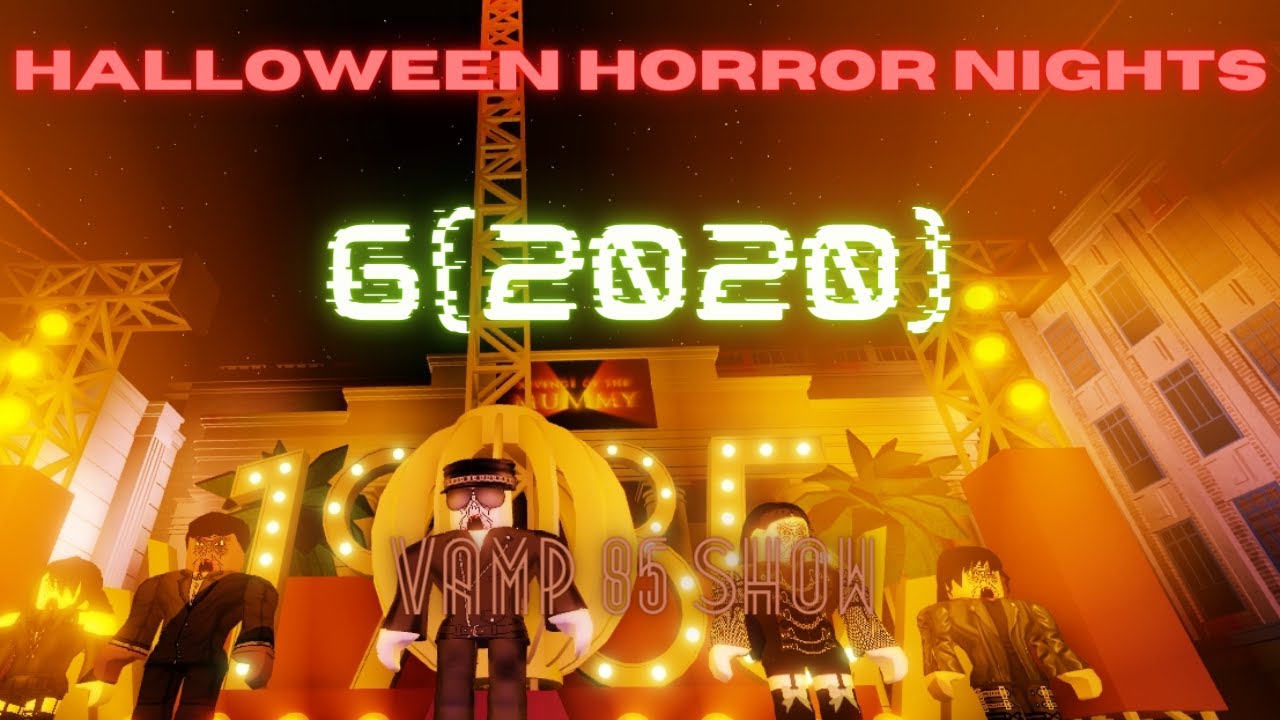 Vamp '85 Ball Drop | HHN 6 (2020) | Universal Studios ROBLOX - YouTube