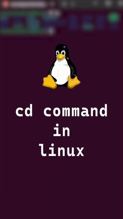 2/10 Basic Linux Commands | 'cd' command #shorts #linux #linuxcommands - YouTube
