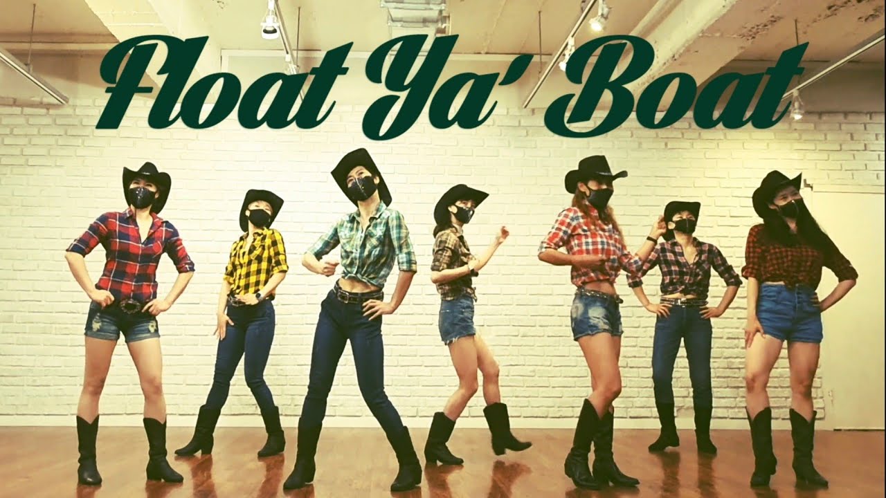 Float Ya' Boat by Min LineDance/Beginner Level/Choreo:Ria Vos - YouTube