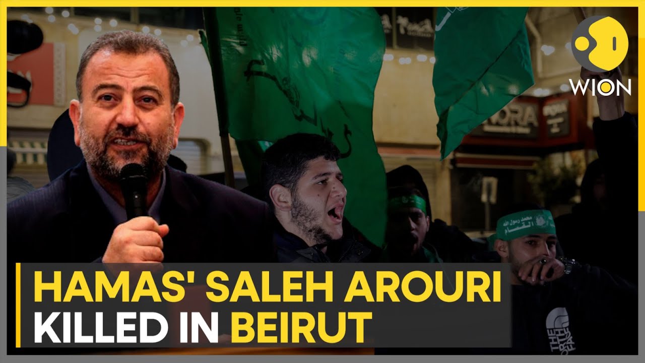 Hamas Deputy Chief Saleh Arouri killed in Beirut | Israel-Hamas War | World News | WION - YouTube