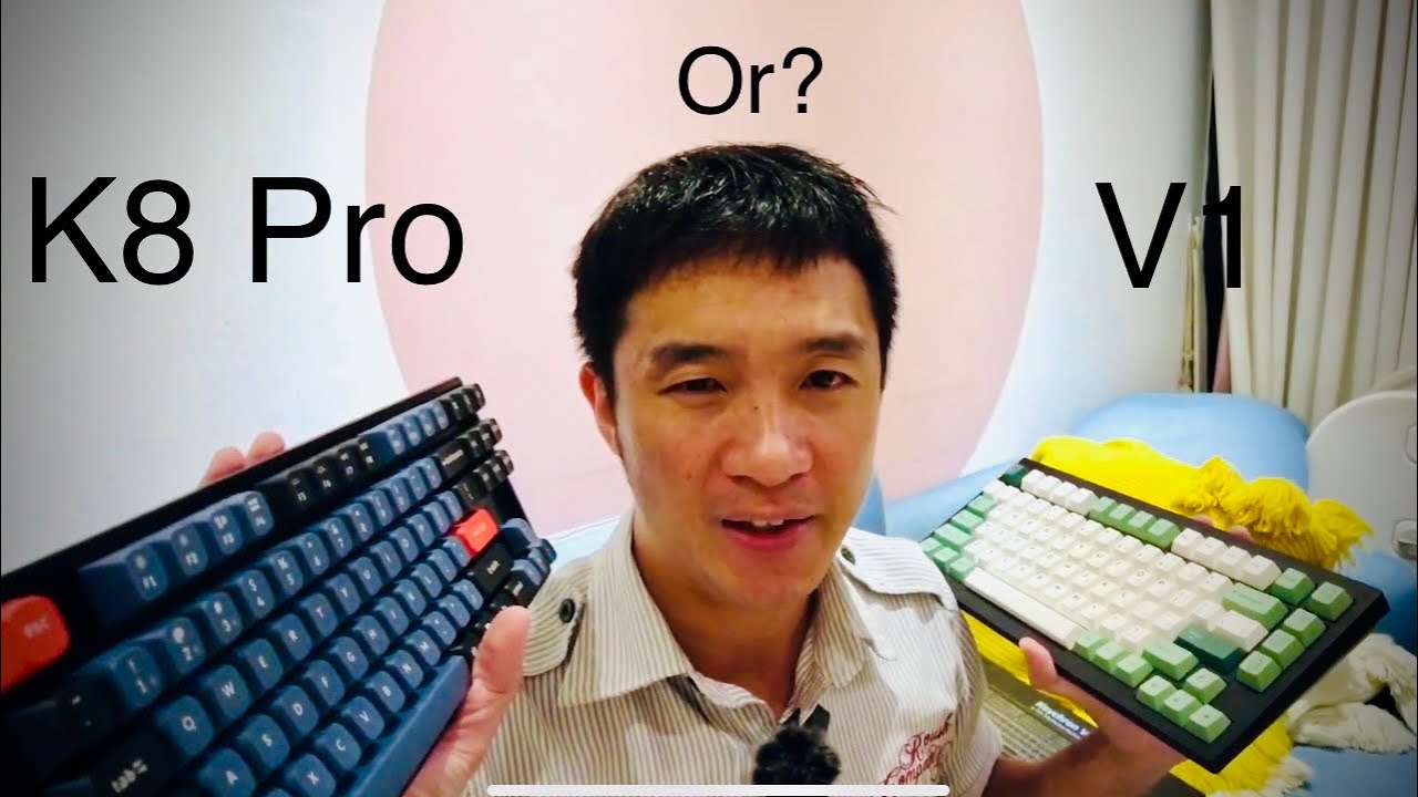 Keychron Pro vs. V系列該如何選_ K8 Pro開箱 - YouTube