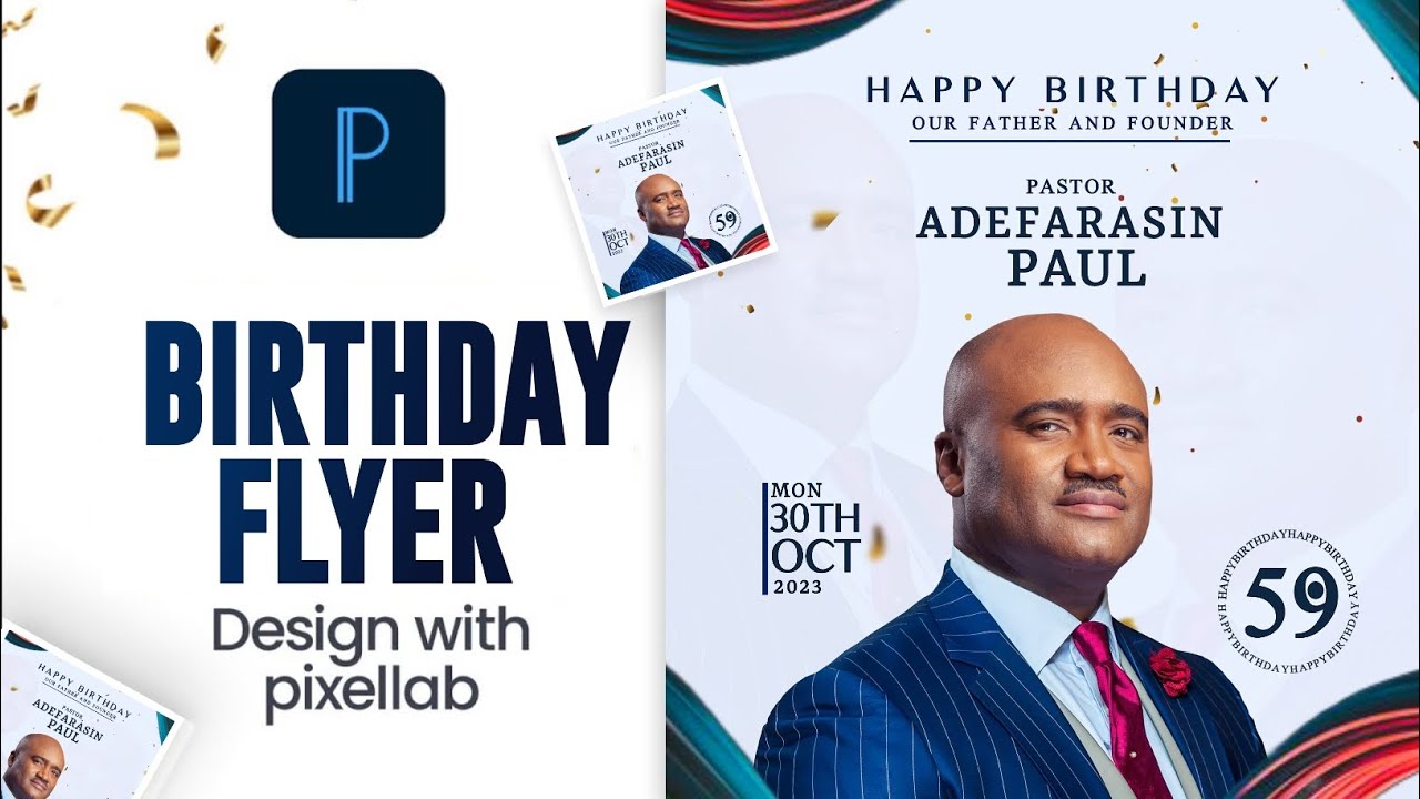Creative Birthday Flyer Design - How to Create Birthday Flyer on ...
