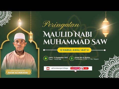 (Next) LIVE🔴Keluarga Besar Bapak Ali Mukhtar Dalam Rangka Peringatan ...