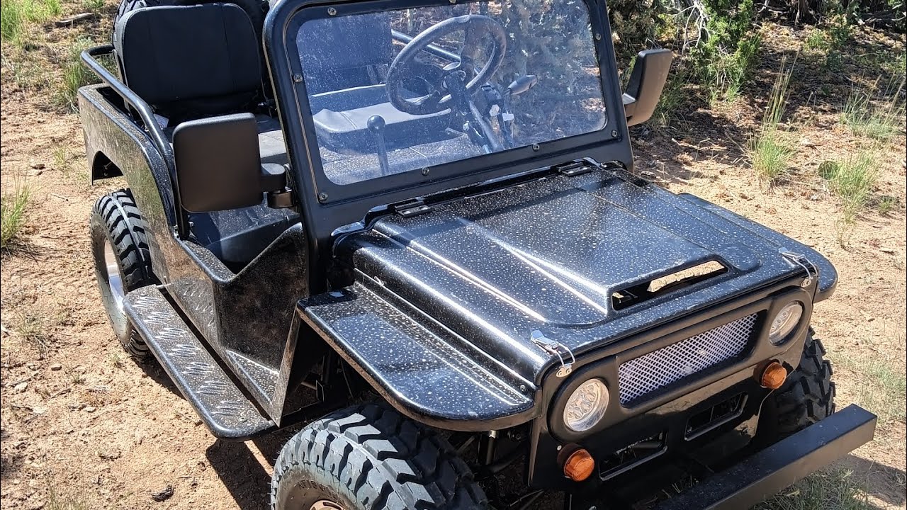 This sweet little mini Jeep makes life...extra fun!!! - YouTube