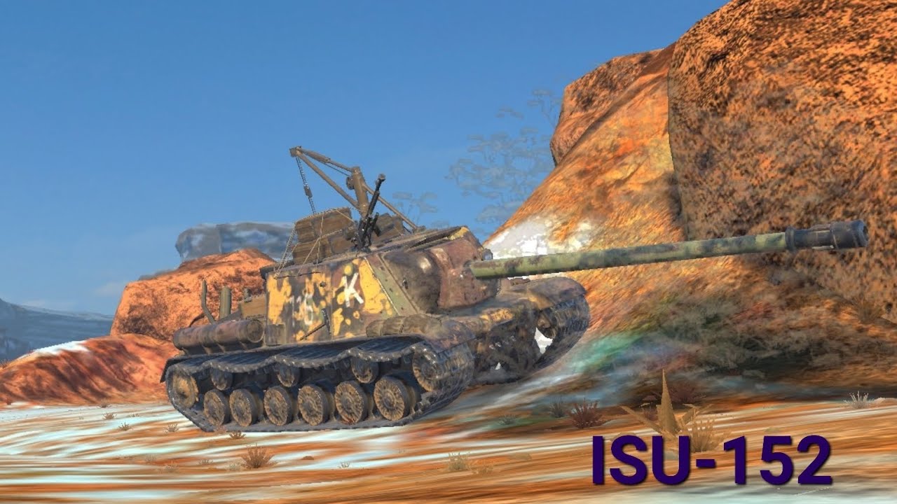 ISU-152 Big Damage With Ease | World of Tanks Blitz - YouTube