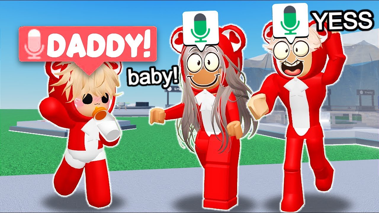 Matching AVATARS As a BABY In Roblox VOICE CHAT 5! - YouTube