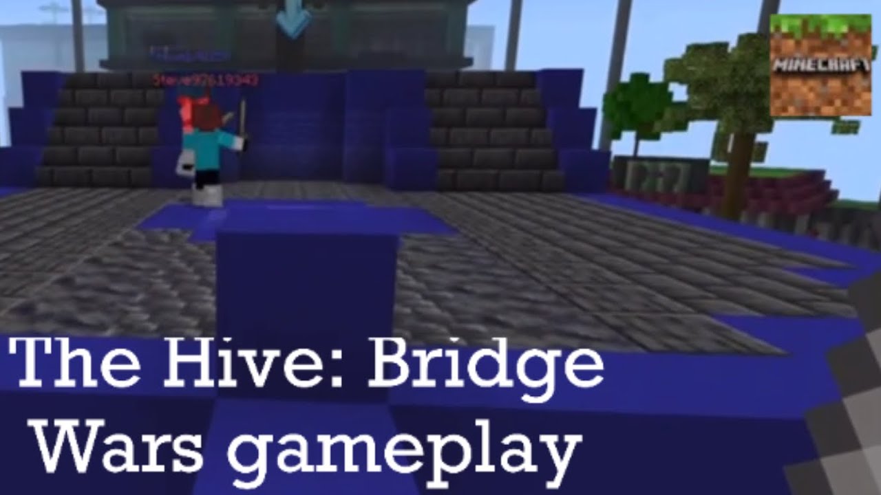 Minecraft - The Hive: Bridge Wars gameplay - YouTube