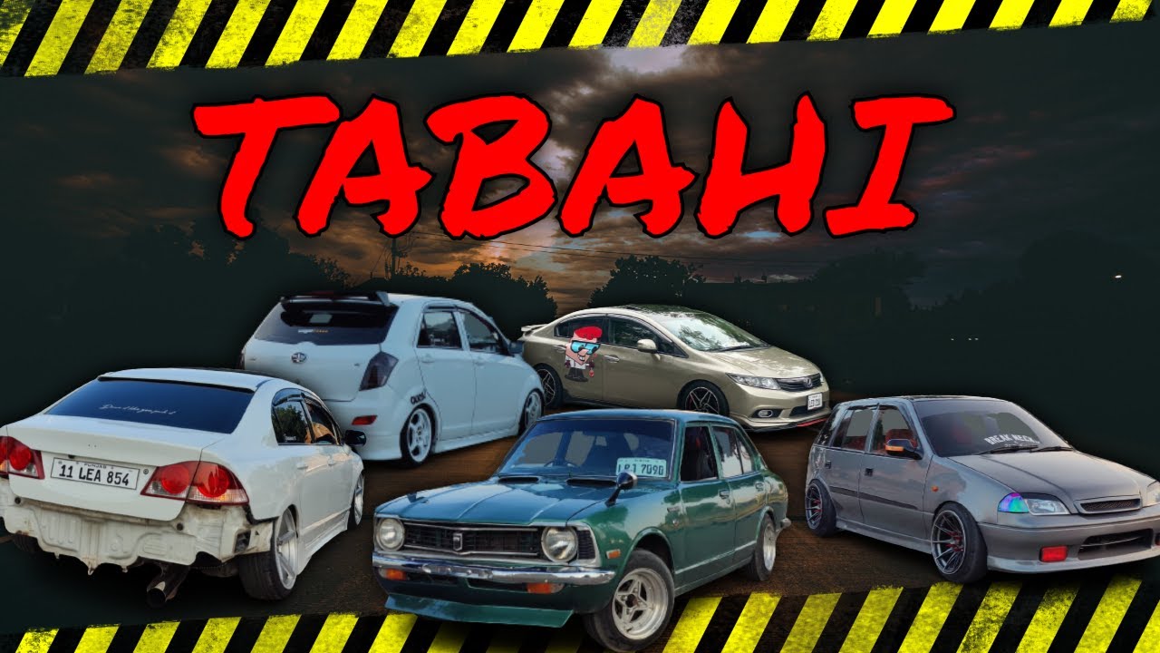 Modified Cars in Lahore Car Meet VLog - YouTube