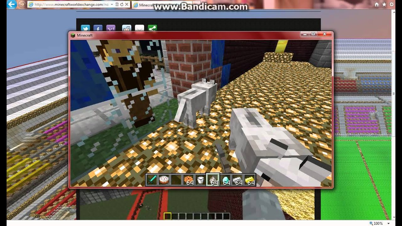 Minecraft- Map review- Land Of The Ninja Pt. 2 - YouTube