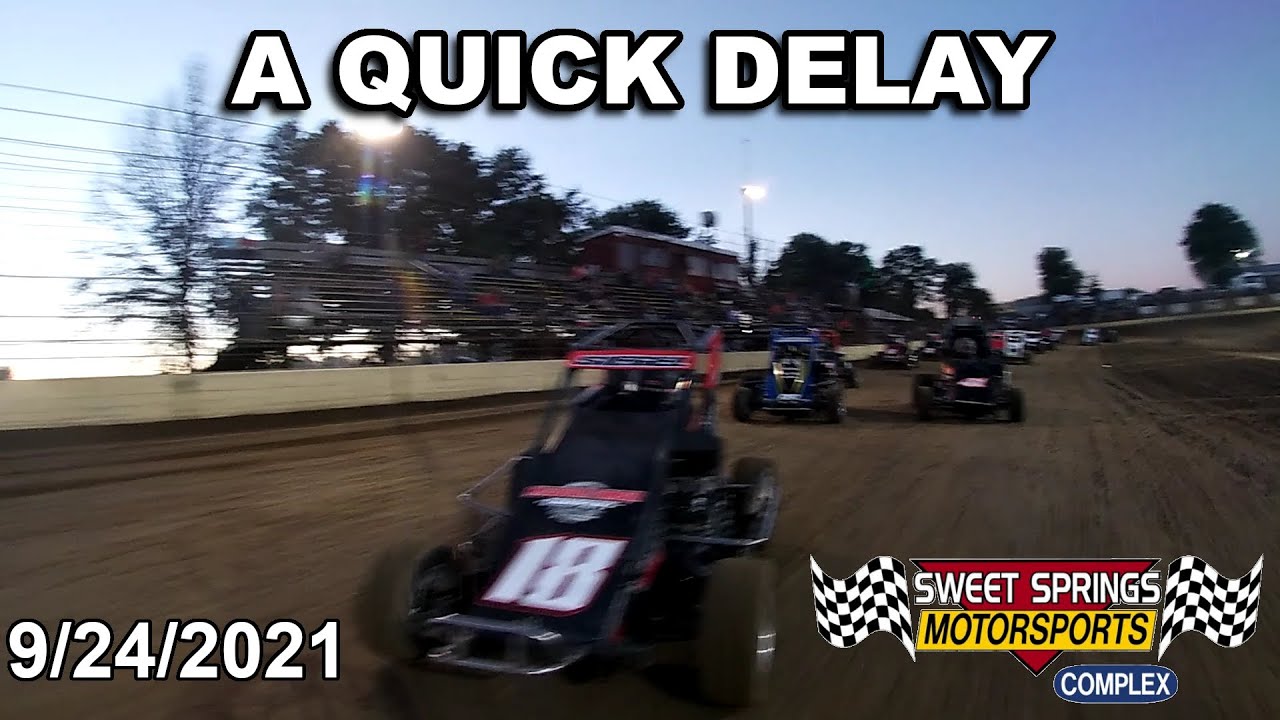 A QUICK DELAY - 600cc Micro Sprint Car Racing at Sweet Springs ...