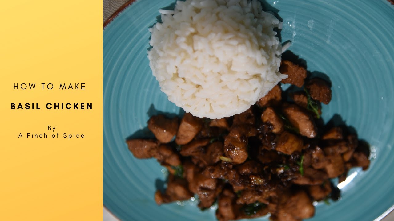 Basil Chicken ~ Basil Chicken ~ Recipe #6 - YouTube