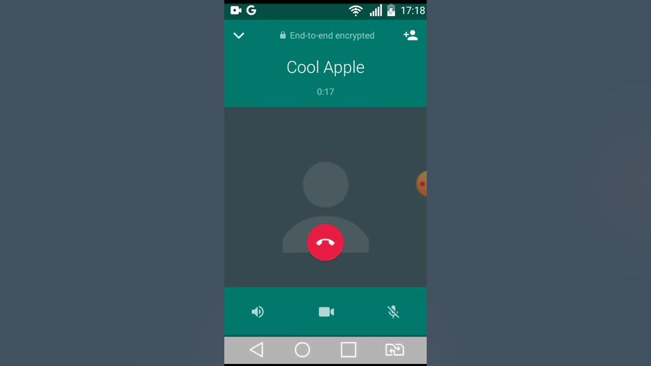 WhatsApp Incoming call (Screen Video) - YouTube